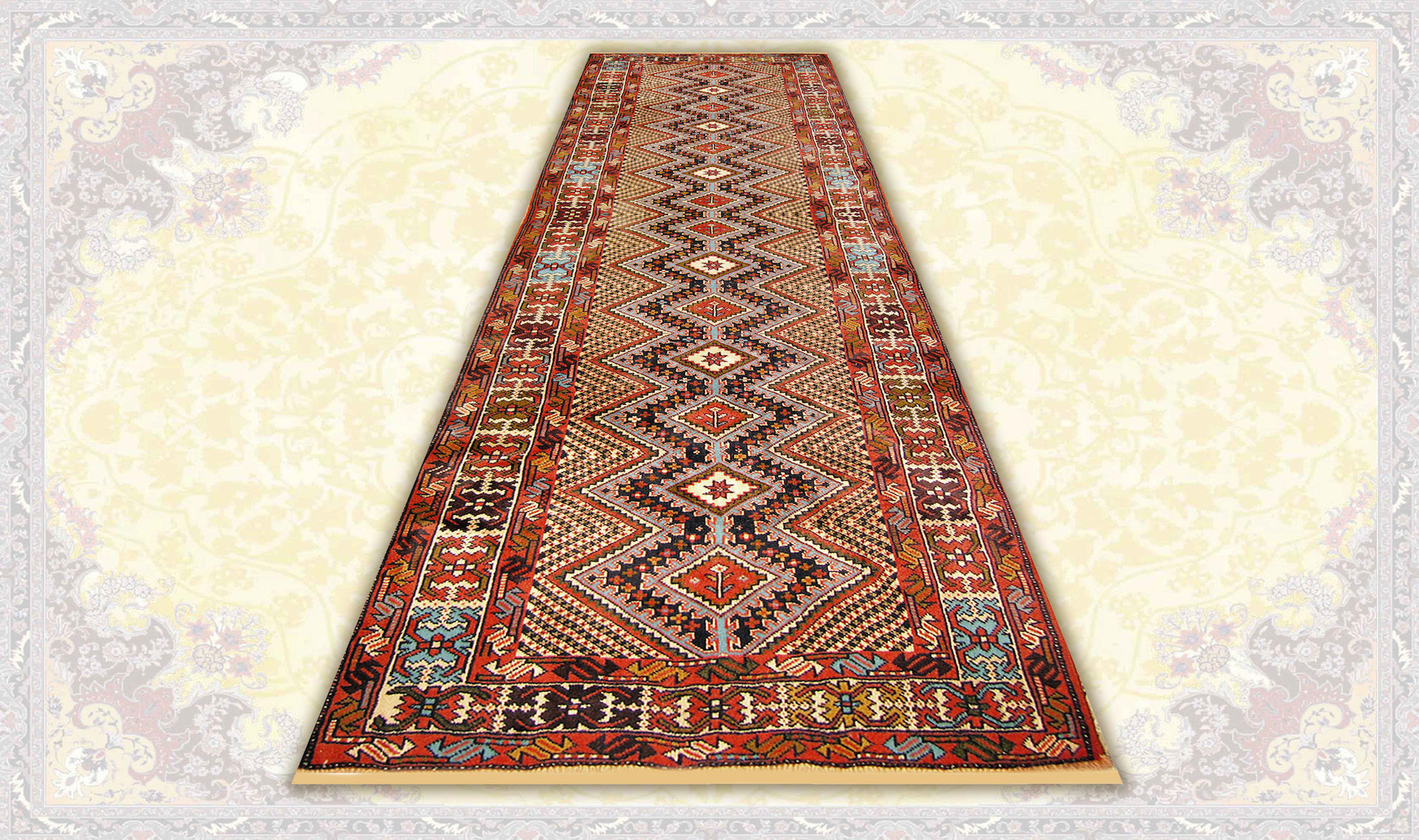 Persian - Ghoochan - 4.80 x 0.92 - AT799 - Heritage Rug Sale